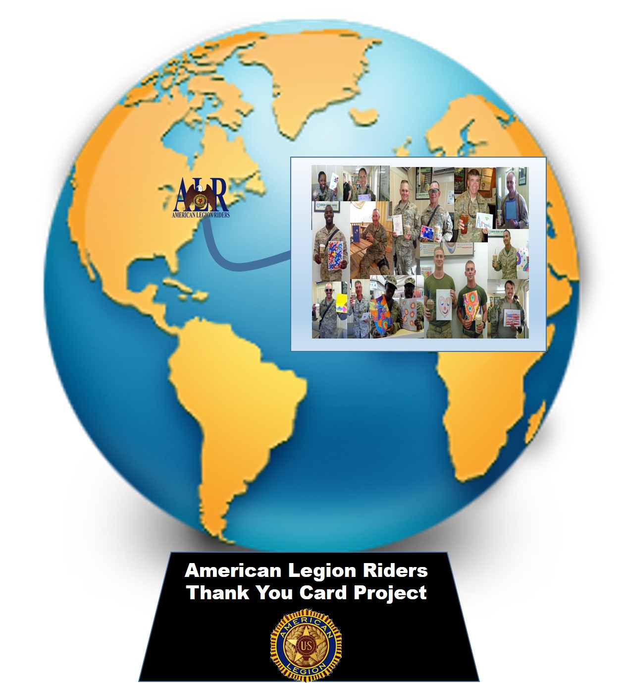 ALR Thank You Card Project – American Legion Post 72